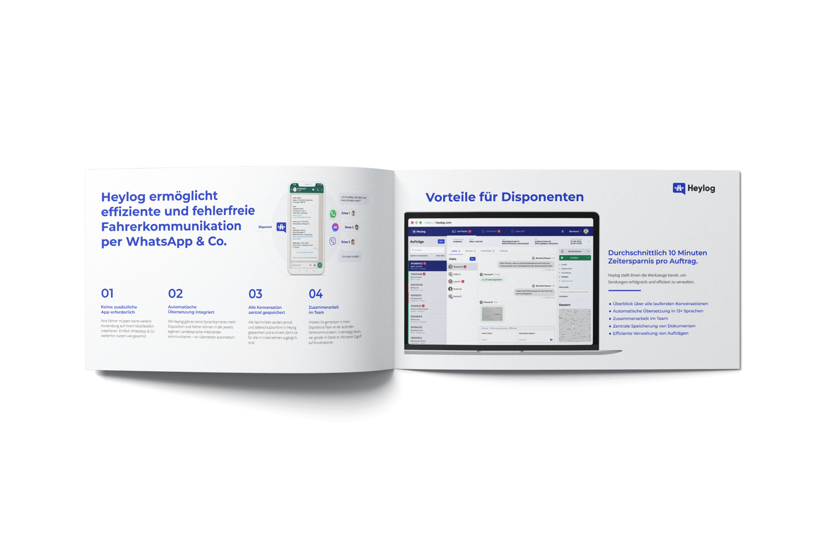 Heylog Broschüre